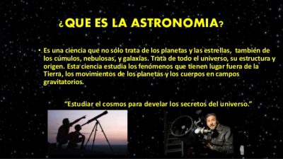 El cosmos y el universo | Cursos Online Web